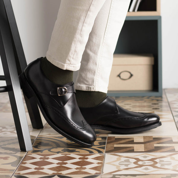 Single Monk Strap | Design Your Own – Jim Charles Shoes